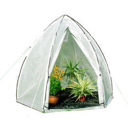 Tchibo - Pergart-Folien-Pflanzenzelt &raquo;Hawaii L&laquo; - wei&szlig;