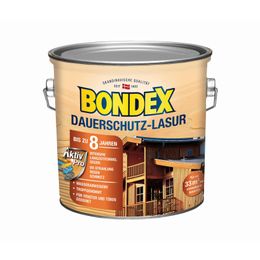 BONDEX 2er-Set Dauerschutz-Lasur, je ca. 2,5 l, Mahagoni