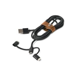 Tchibo - 3-in-1-Ladekabel - anthrazit