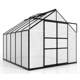 Vitavia Gew&auml;chshaus &raquo;Ares 8 - 3x2,5x2,5cm - schwarz - Aluminium / Polycarbonat / Stahl