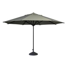 Leco-Aluminium-Sonnenschirm - hellgrau