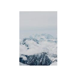 Tchibo - Wandbild &raquo;Mountain Clouds&laquo; - grau