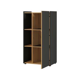 Tchibo - Aktenschrank &raquo;Austin&laquo; - 62x42x115cm - anthrazit - Holz / Kunststoff