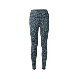 Tchibo - Wende-Sporttight - Damen - Gr. XXL - blau/print