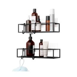 Tchibo - Duschregal &raquo;Cubiko&laquo; (2er-Set) - 32x12x6cm - schwarz -