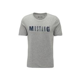 Tchibo - T-Shirt &raquo;Mustang&laquo; - Herren - Gr. L - grau/print