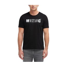 Tchibo - T-Shirt &raquo;Mustang&laquo; - Herren - Gr. S - schwarz/print