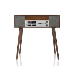 Tchibo - Dual &raquo;NR 60&laquo; DAB-USB-Plattenspieler mit Bluetooth - braun