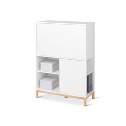 Tchibo - Sekret&auml;r - 90x40x130,5cm - braun -