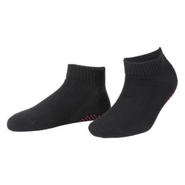 Tchibo - 3 Paar Yoga-Socken - Damen - Gr. 35-38 - schwarz