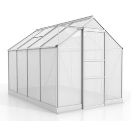 Vitavia-Gew&auml;chshaus &raquo;Nereus 5800&laquo; - 2x3x2cm - silber - Blech / Aluminium / Polycarbonat