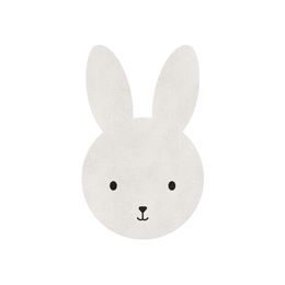 Tchibo - Waschbarer Kinderteppich &raquo;Hase&laquo; - wei&szlig;