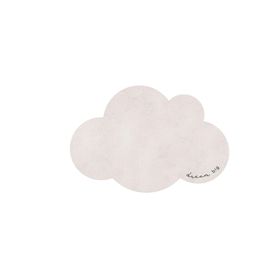 Tchibo - Waschbarer Kinderteppich &raquo;Wolke&laquo; - wei&szlig;