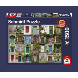 Tchibo - Schmidt Spiele Puzzle &raquo;T&uuml;ren&laquo; - mehrfarbig