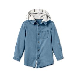 Tchibo - Denimhemd - Jungen - Gr. 110/116 - blau