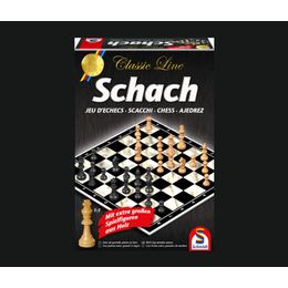 Tchibo - Schmidt Spiele Classic Line &ndash; Schach mit extragro&szlig;en Spielfiguren - mehrfarbig