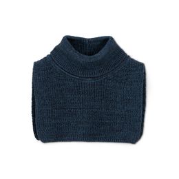 Tchibo - Baumwoll-Rollkragenschal - blau