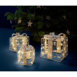 Tchibo - LED-Geschenk-Set - silber