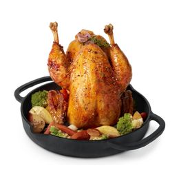 Tchibo - Gusseisen-H&auml;hnchenbr&auml;ter - schwarz