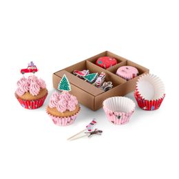 Tchibo - Muffin-Deko-Set - mehrfarbig