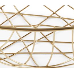 Tchibo - Drahtschale - gold