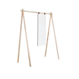 Tchibo - Karup Design-Kleiderst&auml;nder mit Spiegel &raquo;Hongi&laquo; - 150x74x177cm - naturfarben -