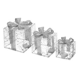 Tchibo - LED-Geschenk-Set - silber