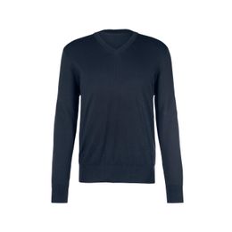 Tchibo - Pullover mit V-Ausschnitt - Herren - Gr. L - dunkelblau