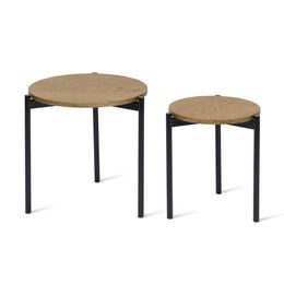 Tchibo - Beistelltisch-Set - schwarz