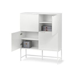 Tchibo - Highboard in modernem Design - wei&szlig;