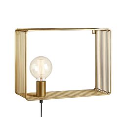 Tchibo - Marksl&ouml;jd-Wandleuchte &raquo;Shelf&laquo; - 38x15x28cm - schwarz - Metall