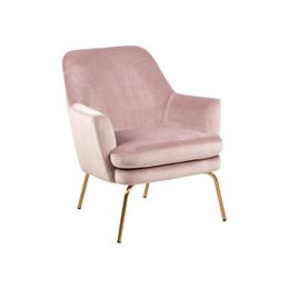 Tchibo - Loungestuhl &raquo;Chisa&laquo; - 74x73x83cm - rosa - Polyester / Metall / Schaumstoff