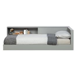 Tchibo - Bett mit Regal &raquo;Connect&laquo; - 213x118x60cm - grau - Holz