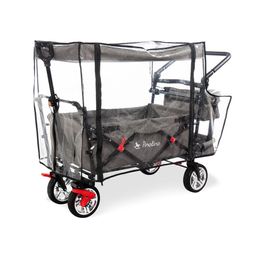 Pinolino Klappbollerwagen &raquo;Add Plus&laquo; mit Regenh&uuml;lle - schwarz