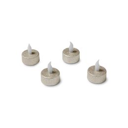 Tchibo - 4 LED-Teelichter - beige