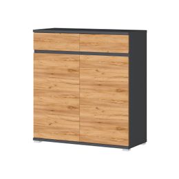 Tchibo - Schuhschrank &raquo;Lissabon&laquo; - 96x40x103cm - anthrazit - Holz
