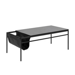 Tchibo - Couchtisch - 115x58x45cm - schwarz - Metall / Glas / Keramik