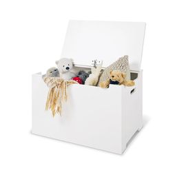 Pinolino Spielzeugtruhe - 60x41x40cm - wei&szlig; -