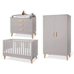 Pinolino Baby-Zimmer &raquo;Jasper&laquo; - 110x58x98cm - braun - Holz / Eichenholz