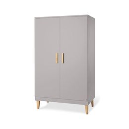 Pinolino Kleiderschrank &raquo;Jasper&laquo; - 110x58x185cm - braun - Holz / Holz / Eichenholz