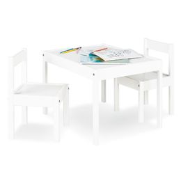 Pinolino Kindersitzgruppe &raquo;Sina&laquo; - 50x64x46cm - wei&szlig; - Holz / Metall