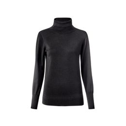 Tchibo - Rollkragenpullover - Damen - Gr. L - schwarz