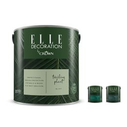 Tchibo - Elle Decoration by Crown Premium-Wandfarbe im Set mit 2 Testern - gr&uuml;n