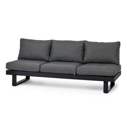 Tchibo - 2-in-1-Premium-Sofa aus Sunbrella -Stoff - 210x82x73cm - anthrazit - Aluminium / Acryl / Polyurethan