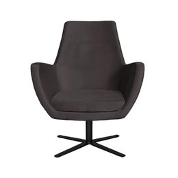 Tchibo - Sessel &raquo;Claire&laquo; - 76x76x92cm - schwarz - Polyester / Metall