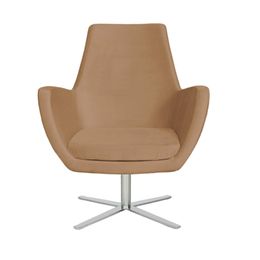 Tchibo - Sessel &raquo;Claire&laquo; - 76x76x92cm - beige - Polyester / Metall
