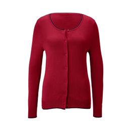 Tchibo - Feinstrick-Cardigan - Damen - Gr. M - rot