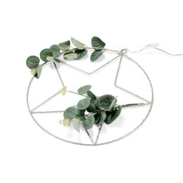 Tchibo - LED-Ring mit k&uuml;nstlichen Zweigen - beige