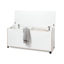 Tchibo - Stauraumtruhe - 120x45x55,5cm - schwarz - Holz / Kunststoff