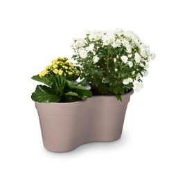 Tchibo - Doppel-Blumentopf mit Balkonaufh&auml;ngung